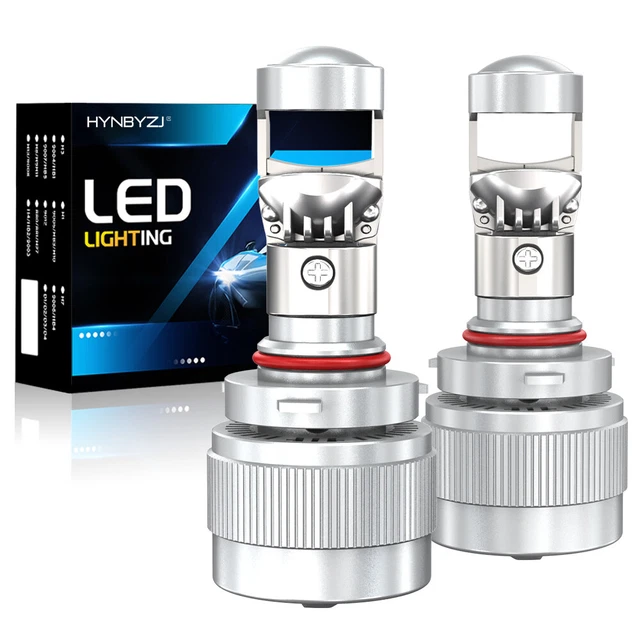 H4 H7 H11 9005 9006 Mini Bi-LED Projector Lens 200W Hi/Lo Beam ...