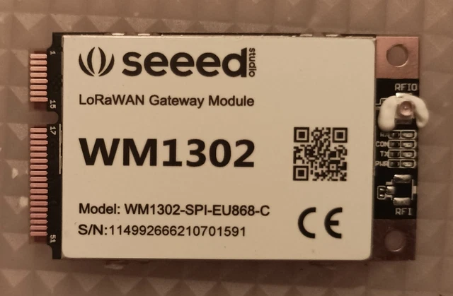 SEEED STUDIO WM1302 LoRaWAN Gateway Module(SPI) - EU868 EUR 55,00 ... SEEED STUDIO WM1302 LoRaWAN Gateway Module(SPI) - EU868 EUR 55,00 ...