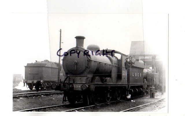 RAIL PHOTO LNER GCR 060 J11 Langwith shed Derbyshire LD&ECR £2.59 ...