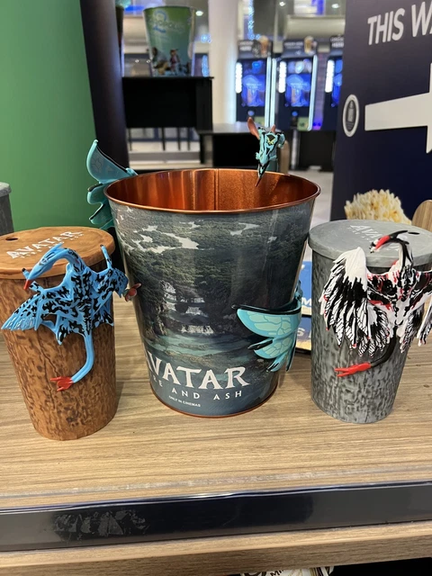 NEW ODEON CINEMA Avatar 3: Fire & Ash Banshee Popcorn Tin Bucket and ...
