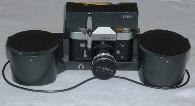 ALPA 11EL HALF frame 17x22,5 + motalpa alpadomi combifo Tele-Xenar 3.5 ...