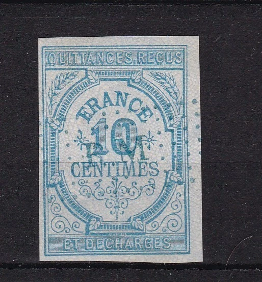 TIMBRE FRANCE FISCAL Quittance Bleu Non Dentele-Obl.tb-Voir Scan-Z099 EUR 1,00 - PicClick FR