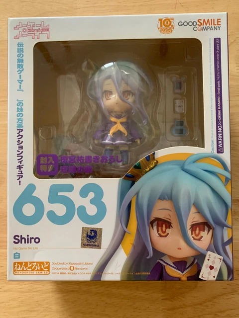 FIGURINE FIGURE NENDOROID Shiro No Game No Life Good Smile compagny ...