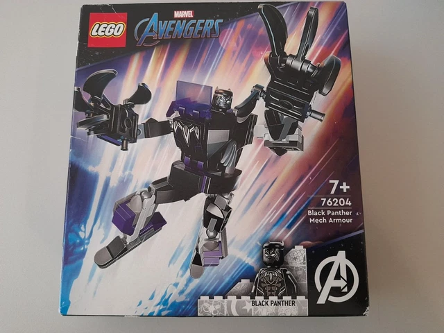 LEGO 76204 MARVEL Super Heroes Black Panther Mech Armour EUR 12,99 ...
