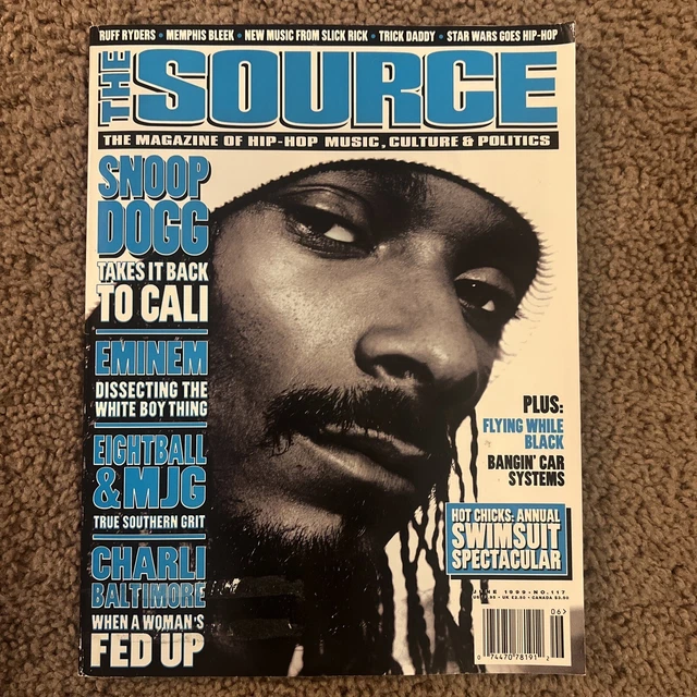 THE SOURCE MAGAZINE #117 June 1999 Snoop Dogg Eminem Swimsuit Issue ...