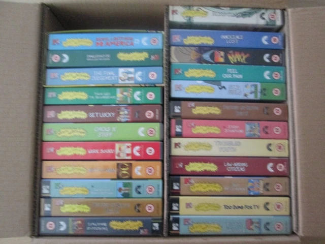 BEAVIS AND BUTTHEAD VHS Video Collection 23 Videos In VGC £49.95 ...