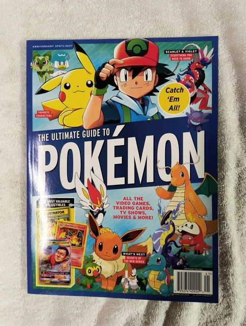 THE ULTIMATE GUIDE to POKEMON Updated Anniversary Spotlight Book w ...