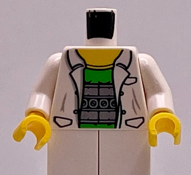 FIGURINE LEGO MINIFIGURE Torso Doc Ock Lab Coat Super Heroes sh110 EUR ...