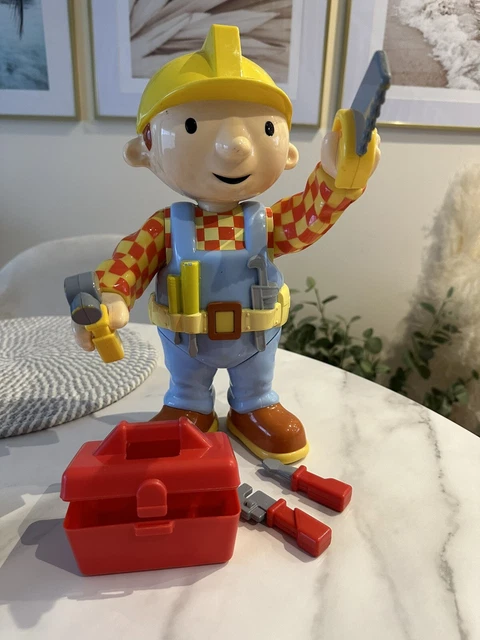 BBC BOB THE Builder Large Talking With Tool Box And Tools Complete £29. ...