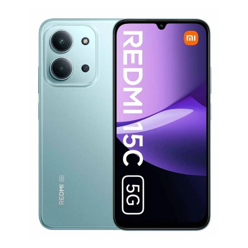 TÉLÉPHONE PORTABLE XIAOMI Redmi 15C 5G 4GB/256GB Vert Menthe EUR 167,70 ...