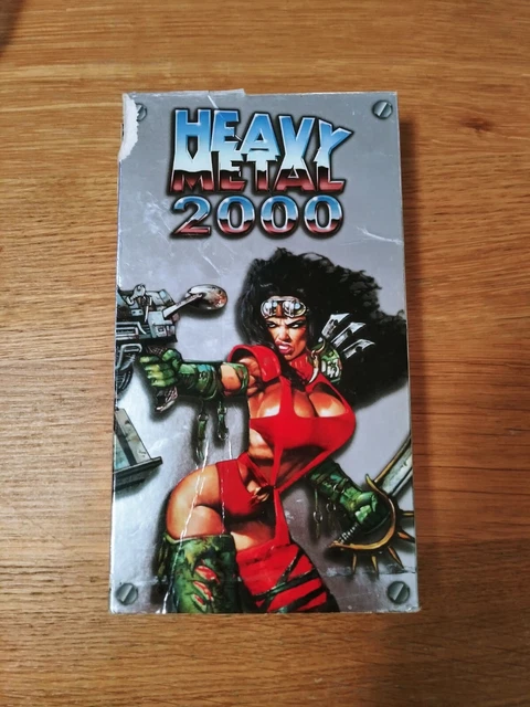 HEAVY METAL 2000 VHS Sci-Fi Authentic Cult Classic Michael Ironside ...