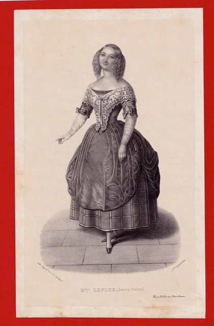 GK69-GRAVURE ORIGINALE-JENNY COLON Leplus-Actrice-Chanteuse-[A ...