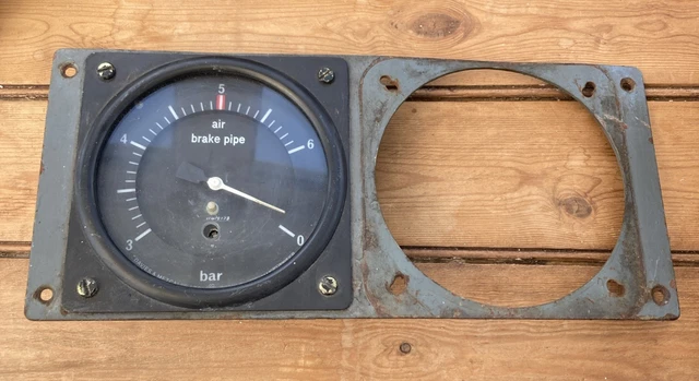 CLASS 56 CAB Desk Gauge Air Brake Pipe Pressure £63.10 - PicClick UK