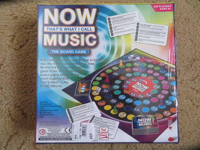 PAUL LAMOND NOW That's What I Call Music Board Game - 6745 £9.99 ...