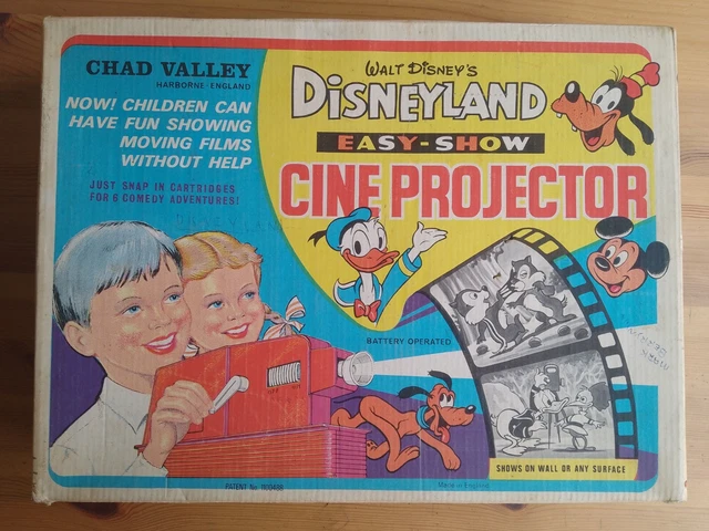 VINTAGE WALT DISNEY'S Disneyland Easy Show Cine Projector £40.00 ...