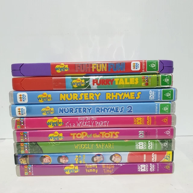 THE WIGGLES DVDS Bundle Bulk X 9 Region 4 VGC Free Postage $60.00 ...