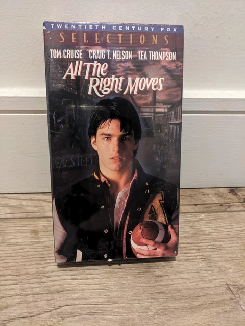 ALL THE RIGHT Moves 1983 on VHS original factory sealed shrinkwrap ...