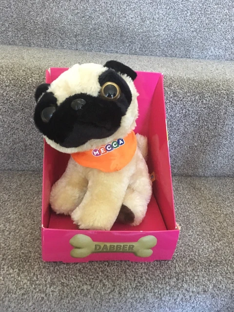 MECCA BINGO NEW In Box BN Dabber Dog Soft Toy Plush Pug £15.99 ...