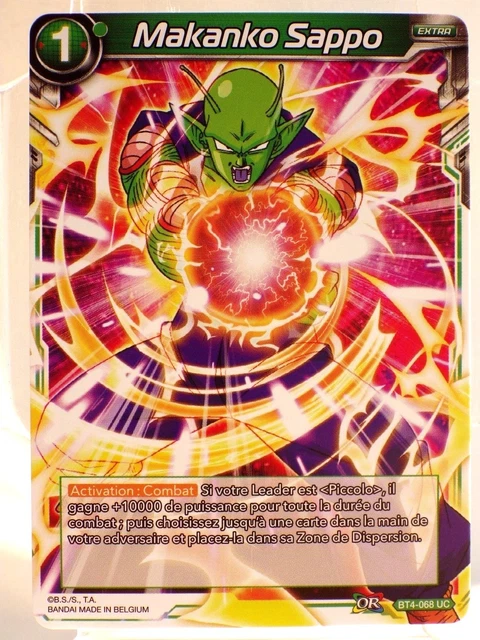 CARTE DBS BT4-068 UC colossal warfare Dragon Ball Super Card Game VF ...