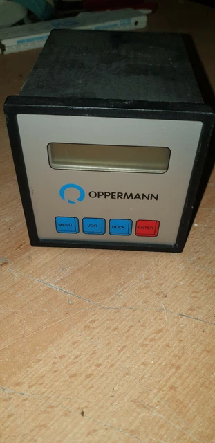 OPPERMANN REGELGERÄTE TYP: DDW Ser. Nr. : 9419-112 Bediener EUR 31,99 ...