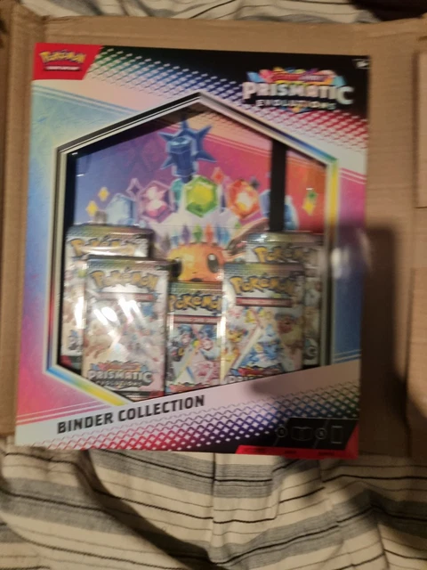PRISMATIC EVOLUTIONS BINDER Collection - Pokémon TCG - New & Sealed £31 ...