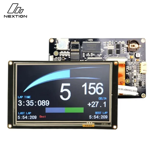 NEXTION 5,0& HMI LCD TFT Touch Display Module 480X800 32MB Flash for Arduino EUR 74,96 - PicClick DE