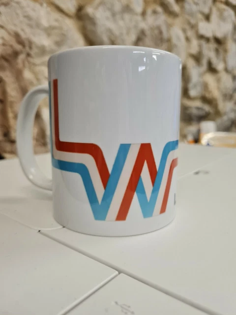 LWT LONDON WEEKEND Television 1970s 1980s TV Cup Mug ITV Ident £7.99 ...