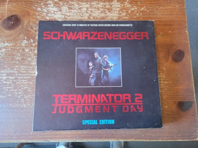 SCHWARZENEGGER TERMINATOR 2 Judgment Day Special Edition VHS Box Set ...