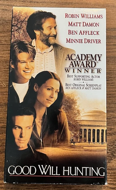 GOOD WILL HUNTING VHS 1997 Robin Williams Matt Damon Ben Affleck EUR 9 ...