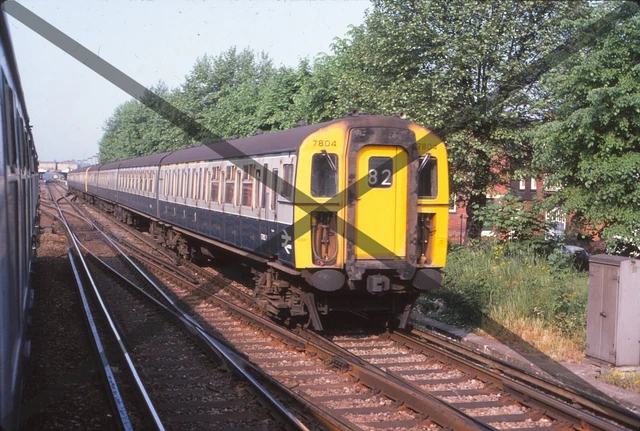 RAILWAY LOCOMOTIVE 35MM Slide – Class 432 Emu 4-Vep Leaving Station ...