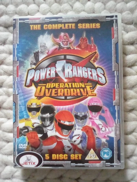 POWER RANGERS OPERATION Overdrive the complete series DVD 5 disc set £10.00 - PicClick UK