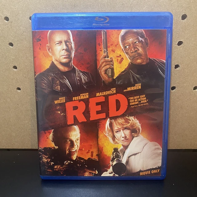 RED (BLU-RAY DISC, 2011), Bruce Willis, Morgan Freeman, Helen Mirren $6 ...