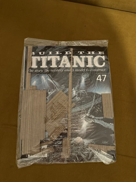 1/250 HACHETTE BUILD The Titanic Model Ship Issue 47 Inc Part Pictured. £4.80 - PicClick UK