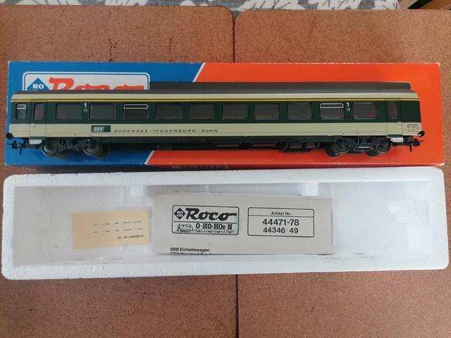ROCO 'HO' GAUGE 44348 - 'Bt Bodensee-Toggenburg' - '1St Class ...