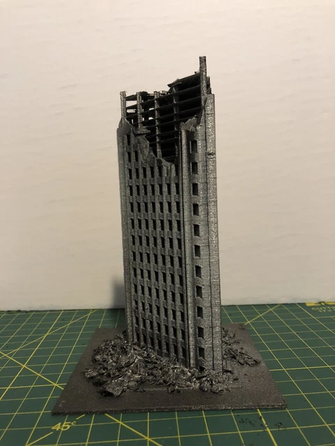 SH MONSTERARTS XPLUS Scale Godzilla Building 1 XL 1/200 Scale £20.60 ...