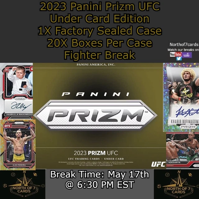 PADDY PIMBLETT 2023 Panini Prizm UFC Under Card - 1 Case Player BREAK ...