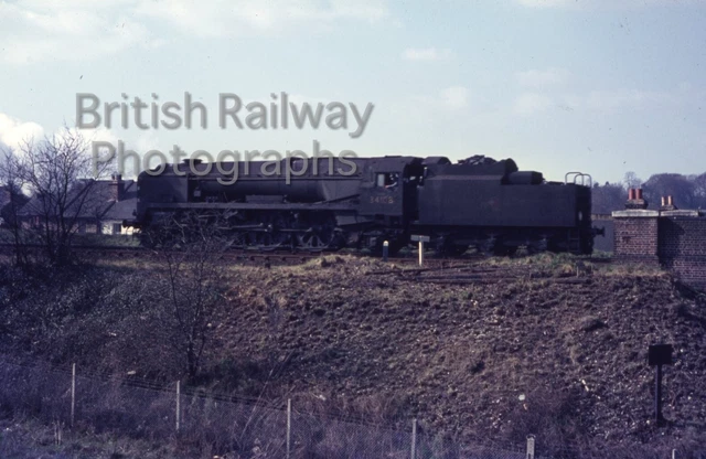 35MM SLIDE BR British Railways Steam Loco 34108 Class WCBB South ...