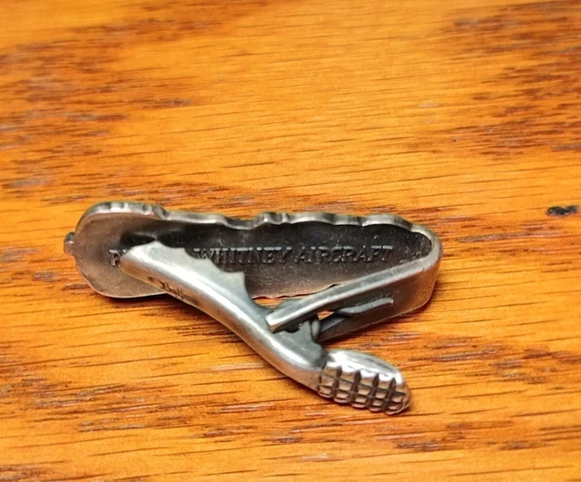 VINTAGE PRATT & Whitney TF30 Jet Engine Red Brass Tie Clip £23.81 ...