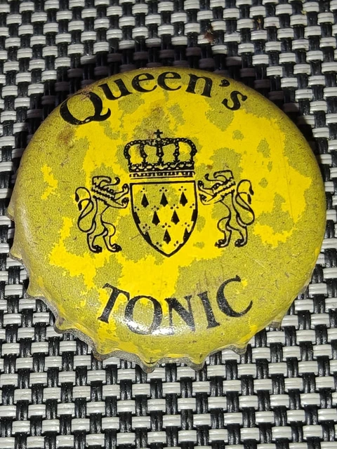 ANCIENNE CAPSULE SODA Limonade QUEEN'S TONIC Sources de Soultzmatt EUR ...