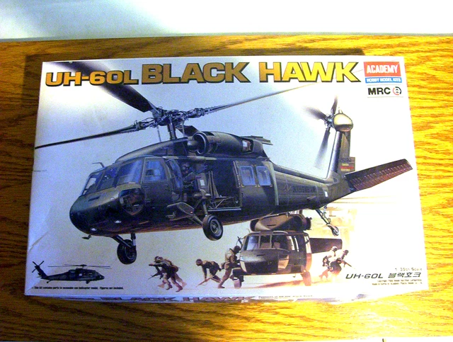 ACADEMY 1/35 SCALE UH-60L Black Hawk Helicopter model kit. [untouched ...