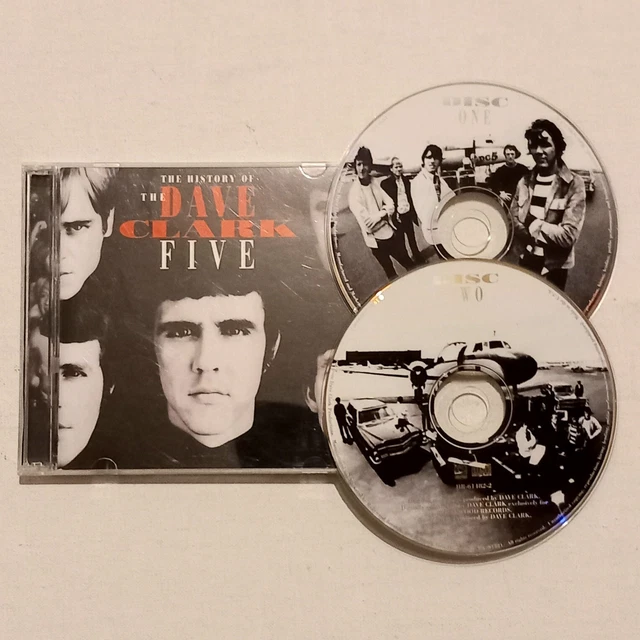 THE HISTORY OF The Dave Clark Five CD US Compilation Album 1993 2 Discs ...