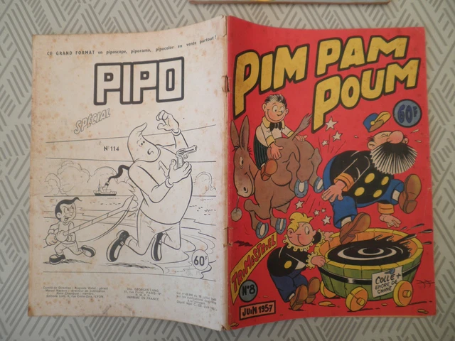 PIM PAM POUM n°8 juin 1957 EUR 2,50 - PicClick FR