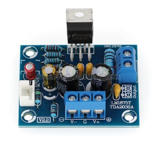 20W HIFI MONO Channel LM1875T Stereo Audio Amplifier Board Module NEW EUR 1,99 - PicClick DE