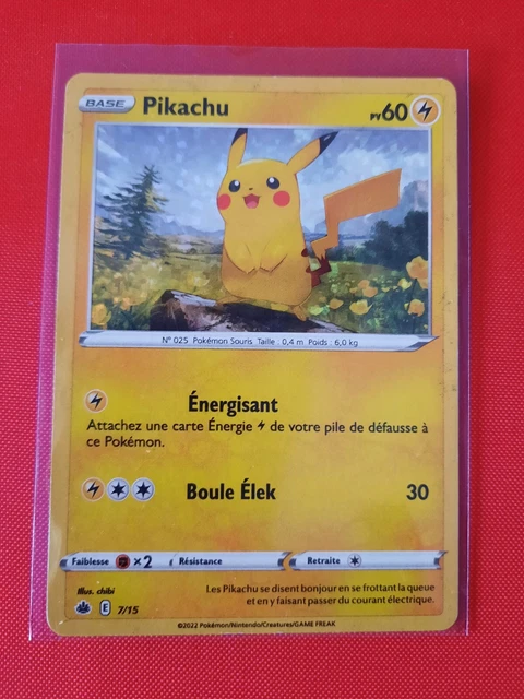 CARTE POKÉMON PIKACHU (007/015) McDonald's - Collection 2022 EUR 2,65 - PicClick FR