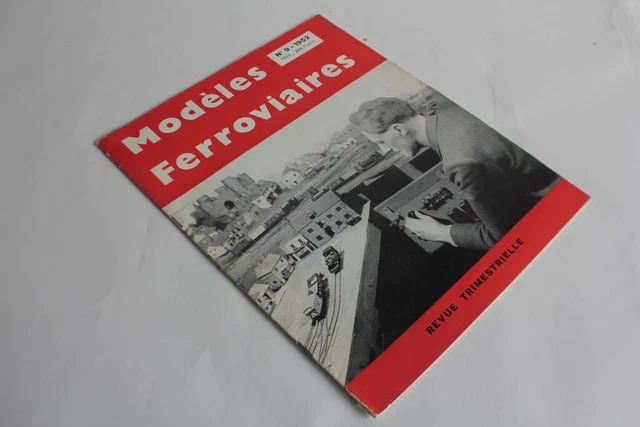 MAGAZINES MODELES FERROVIAIRES année 1952 n°9 trains miniatures (69080 ...