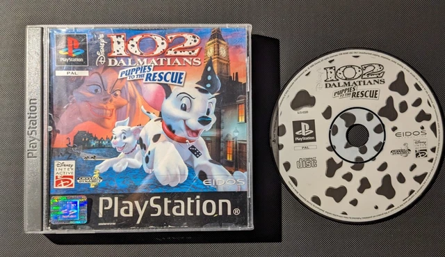 DISNEY’S 102 DALMATIANS Puppies To The Rescue PlayStation 1 Game PS1 No ...