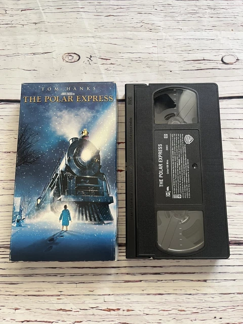 THE POLAR EXPRESS VHS 2005 Tom Hanks Christmas Movie Film Train Tested ...