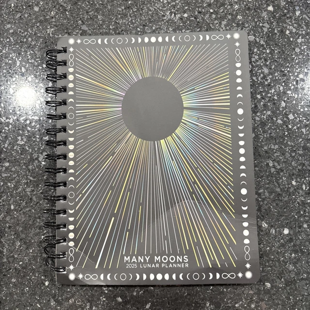 MANY MOONS 2025 Lunar Planner £7.73 - PicClick UK