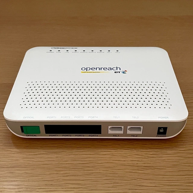 BT OPENREACH FIBRE Modem Backup Battery Huawei HG8240 EchoLife Fibre ...