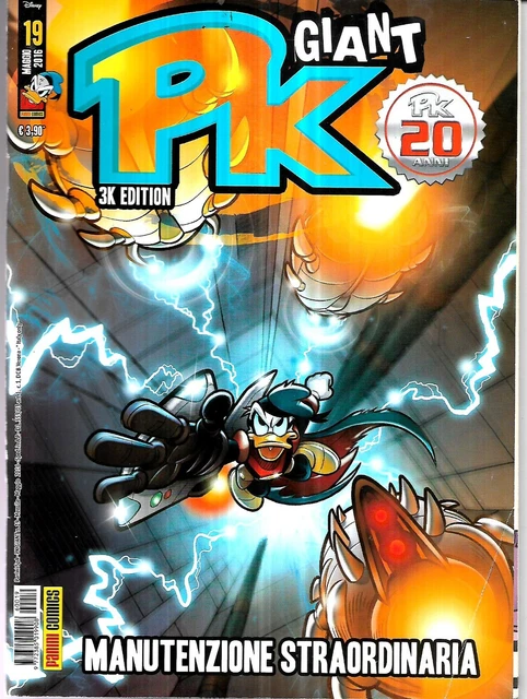 PKNA PAPERINIK PK giant Panini n° 19 (Euro 3,90 mag 2016): ottimo ...